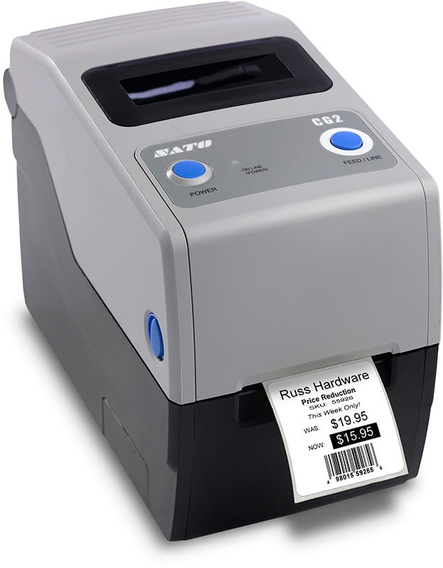 Biurkowa drukarka etykiet Sato CG408 - Sklep DSG Centrum KIELCE